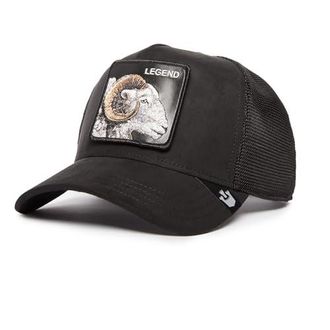 Goorin Brothers The Suede Ram Casquette trucker Noir Taille unique, Noir, taille unique