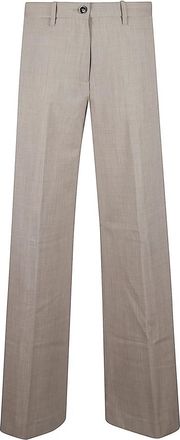 Nine In The Morning Femme, Pantalons, Beige, Taille: W28 Wide Pantalons