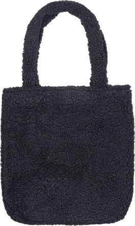 styleBREAKER Schultertasche Teddyfell Beuteltasche