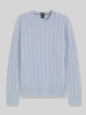 HUGO BOSS Regular Fit Pullover mit Baumwoll-Anteil Modell Furlan