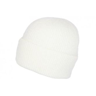 Nyls Cr&eacute;ation Bonnet Angora Blanc en Laine Douce et Classe Antje - Taille Unique - Blanc
