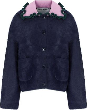 Essentiel CARDIGAN JARDENER BLEU MARINE ESSENTIEL ANTWERP