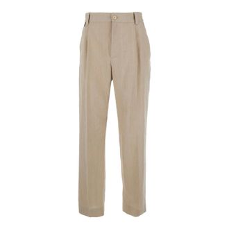 Jacquemus Homme, Pantalons, Beige, Taille: L Le Pantalon Croisiere