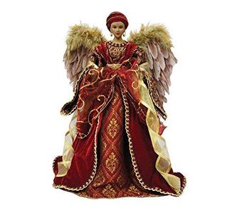 Santa's Workshop 3078 Aa Diva Angel Tree Topper, 16, by Santas Workshop