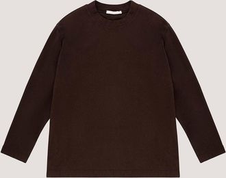 Circolo 1901 Long sleeves t-shirt, Mink, S, Woman