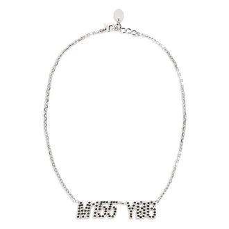 Red Valentino Femme, Accessoires, Gris, Taille: ONE Size &Eacute;l&eacute;gant Collier avec Pendentif