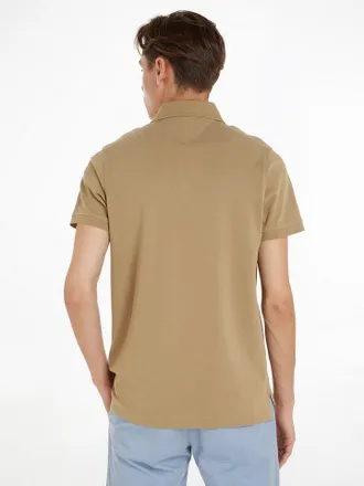 Tommy Hilfiger Poloshirt 1985 SLIM POLO Markenstickerei, aus Baumwoll-Piqu&eacute;