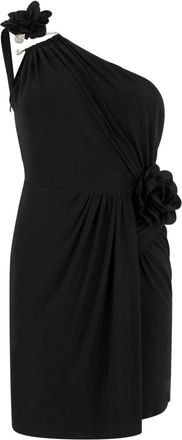Philipp Plein Femme, Robes, Noir, Taille: 42 FR Mini Robe Fleur Piercing