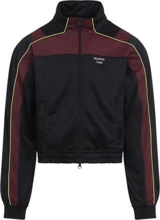 Martine Rose Homme, Vestes, Noir, Taille: XL Shrunken Track Jacket