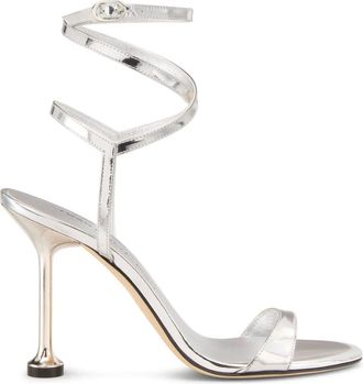 Stuart Weitzman Femme, Chaussures, Gris, Taille: 37 1/2 EU Sandales