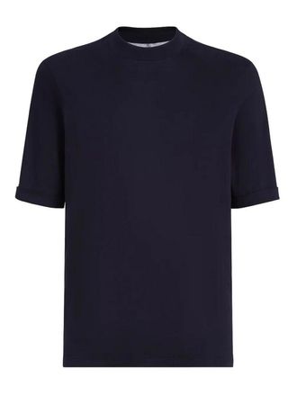 Brunello Cucinelli T-Shirt - Bleu Fonc&eacute;
