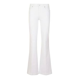 Paige Paige, Femme, Jeans, Blanc, Taille: W31 Genevieve Flared Jeans