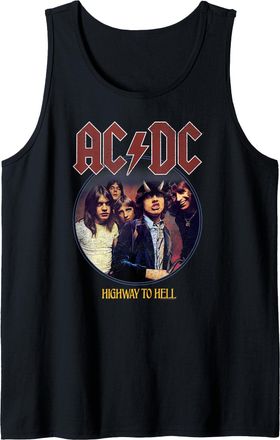 AC/DC Offizielles AC/DC Highway To Hell Circle Rock Musik Band Tank Top