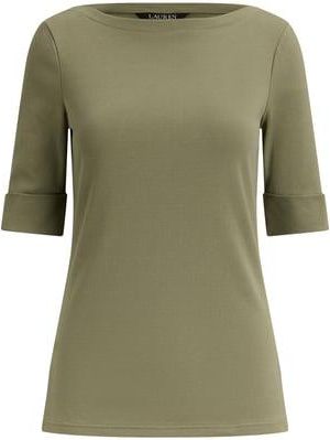 Ralph Lauren T-shirt en coton m&eacute;lang&eacute;