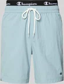 Champion Badehose mit Label-Details und Ges&auml;&szlig;tasche