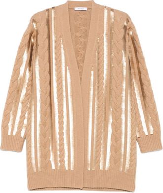 Max Mara Mirco Cardigan - Nude