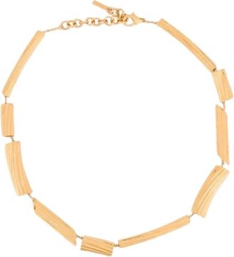 Moschino Femme, Accessoires, Jaune, Taille: ONE Size Choker Necklace