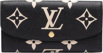 Louis Vuitton Pre-owned Emilie Wallet - - Pre-owned - Damen - Schwarzk - ONE SIZE