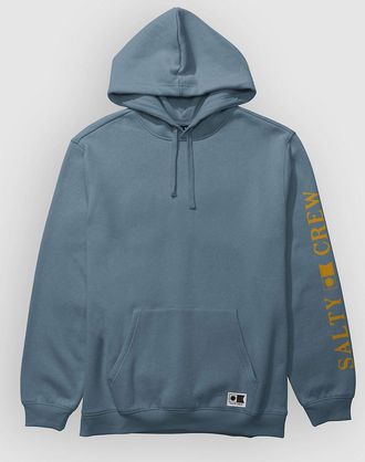 Salty Crew Refuge Fleece Hoodie slate