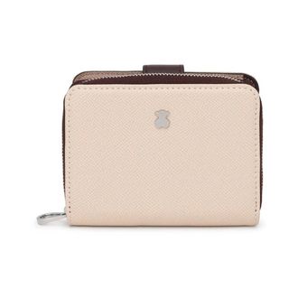 Tous Tous - Nouveau portefeuille compact Dubai - Femme - Accessoires - Beige - Taille: ONE Size
