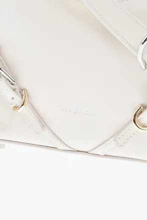 Givenchy Hobo Bag VOYOU in Hammered Leather with Removable Shoulder Strap Givenchy