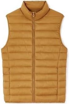 Celio Doudoune légère sans manches pour homme, 1151419, camel, M