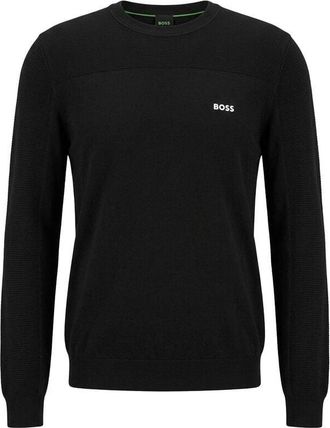BOSS Herren Pullover KN_MOMENTUM-X CN 10273795 01 Slim Fit aus Wollmix
