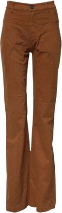 Aniye By Femme, Pantalons, Brun, Taille: 38 FR High Waist Flared Pants