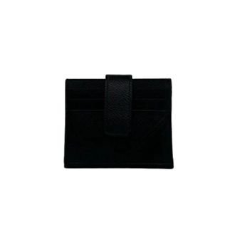 Prada Porte-cartes en cuir doccasion - Femme - Pre-owned - Noir - Taille: ONE Size