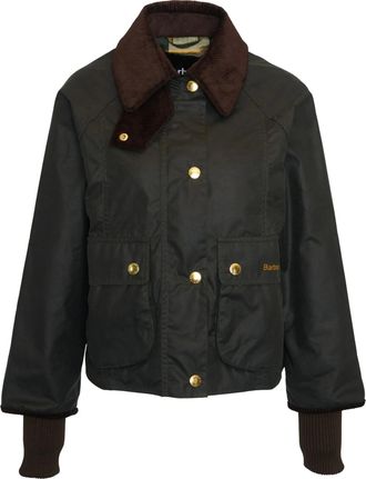 Barbour Veste Beadnell Cropped Wax Barbour