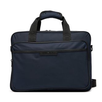 Tommy Hilfiger Laptoptasche Tommy Hilfiger Th Repreve Computer Bag AM0AM13466 Dunkelblau