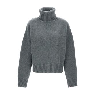 Extreme Cashmere Femme, Pulls, Gris, Taille: ONE Size Dolcevita Oversize