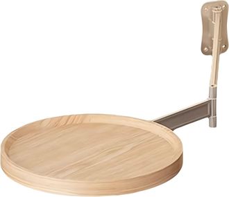 Generic Kleiner Runder Beistelltisch mit Klapptablett, Wandmontierter, Teleskopierbarer und H&ouml;henverstellbarer Schreibtisch f&uuml;r Schwebende Ablagefl&auml;chen Neben