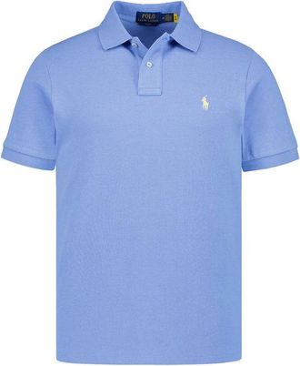 Polo Ralph Lauren Herren Polo-Shirt blau Slim Fit