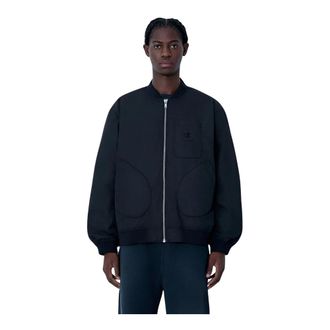 Champion Nowhere University Bomberjacke - - Jackets - Herren - Schwarzk - M