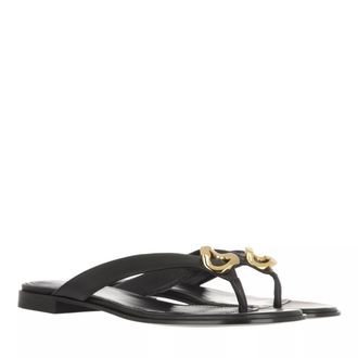 Givenchy Sandalen - G Chain Buckle Sandals Leather - Gr. 36 (EU) - in Schwarz - f&uuml;r Damen