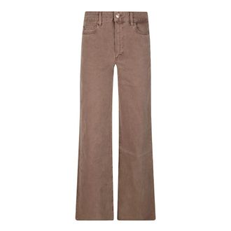 Paige Anessa 31 Wide Leg Jean - - Jeans - Damen - Braun - W25