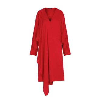 Carolina Herrera Hemdblusenkleid - - Dresses - Damen - Rot - XS