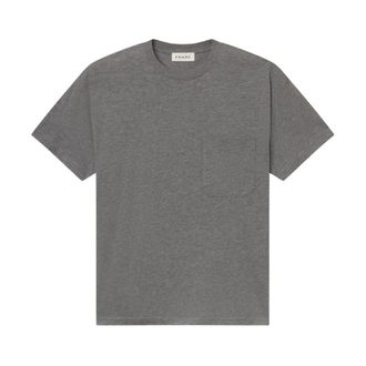 Frame Denim Tee &agrave; poche d&eacute;contract&eacute;e - Homme - Tops - Gris - Taille: S
