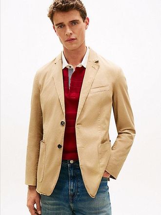Tommy Hilfiger Blazer coupe standard Smart Casual d&eacute;lav&eacute;
