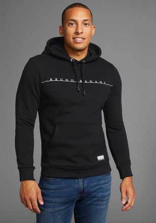 Bruno Banani Kapuzensweatshirt mit modernem Logodruck