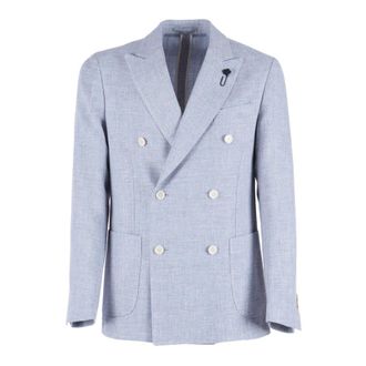 Lardini Herren, Jacken, Blau, XLGr&ouml;&szlig;e