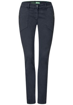 Cecil Damen B376002 Stoffhose Loose, deep Blue, 33