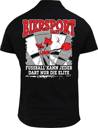 Spass Kostet Herren Poloshirt Polohemd Dart Biersport Polohemd Polo Darts Motive