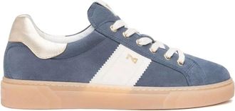 Nero Giardini Femme, Chaussures, Bleu, Taille: 37 EU 203 Velour Baskets