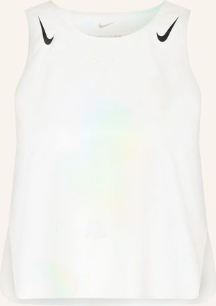 Nike Lauftop Aeroswift weiss