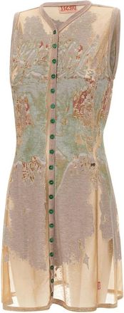 Diesel Femme, Robes, Multicolore, Taille: 38 FR D-Alfio Short Dress