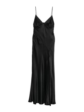 Alberta Ferretti Maxikleid - Schwarz