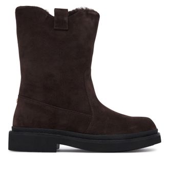 HUGO BOSS Stiefeletten BOSS Eleri 50573110 Dunkelbraun