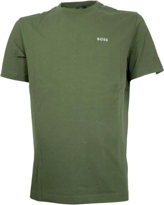 HUGO BOSS Stretch-Baumwoll-T-Shirt - - Tops - Herren - Gr&uuml;n - L